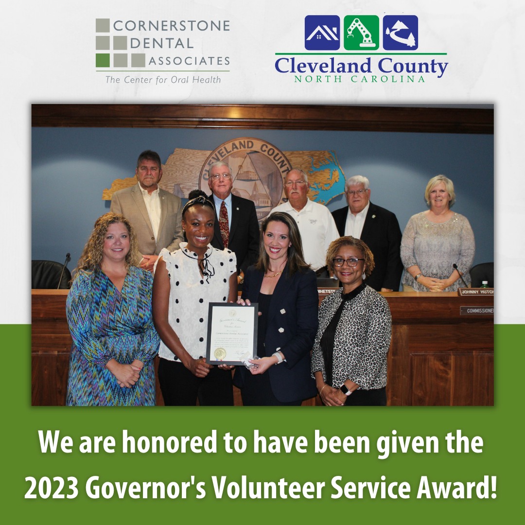 Cornerstone Receives the 2023 Governor’s Volunteer Service Award ...